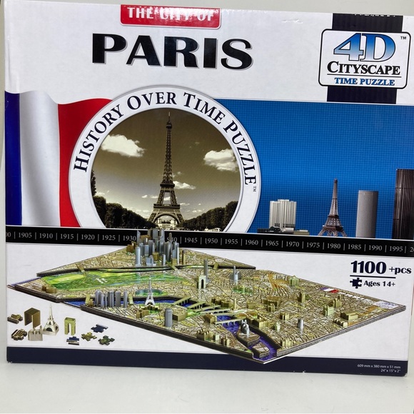 4D Cityscapes | Games | Paris 4d Cityscape Tiime Puzzle History Over ...